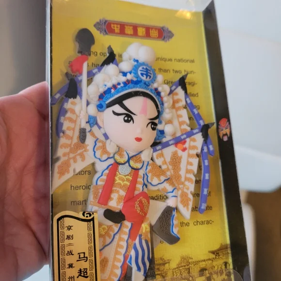 Accents | Chinese Opera Magnets 2 Beijing Colorful Souvenir Collectible ...